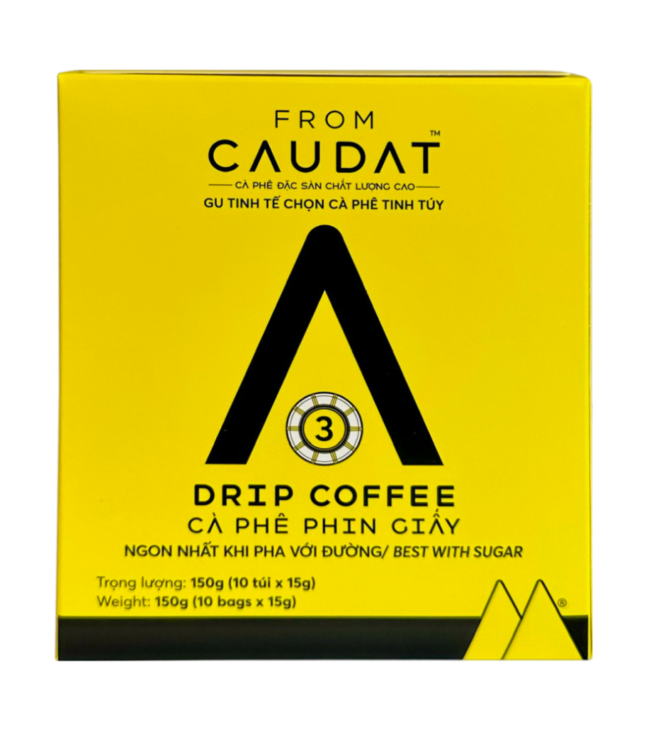 FROM CAU DAT COFFEE - Cà phê Phin giấy tiện lợi C3 - FROM CAU DAT ...